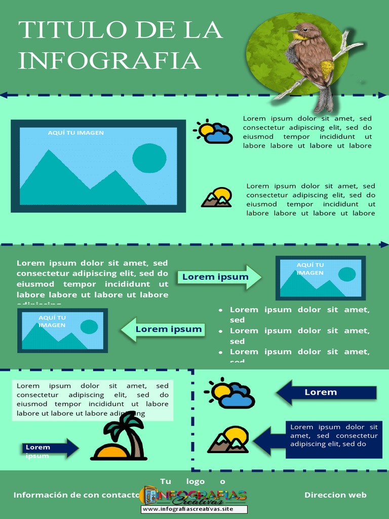 Plantilla Infografia Word 01 | PDF