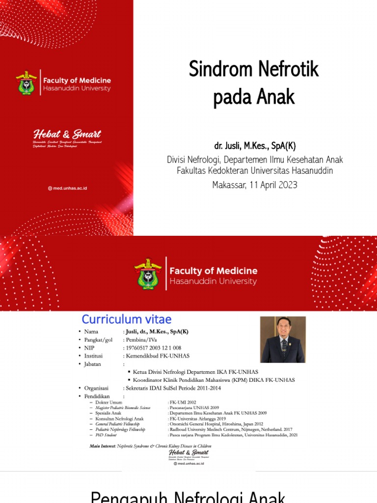 Sindrom Nefrotik Pada Anak | PDF