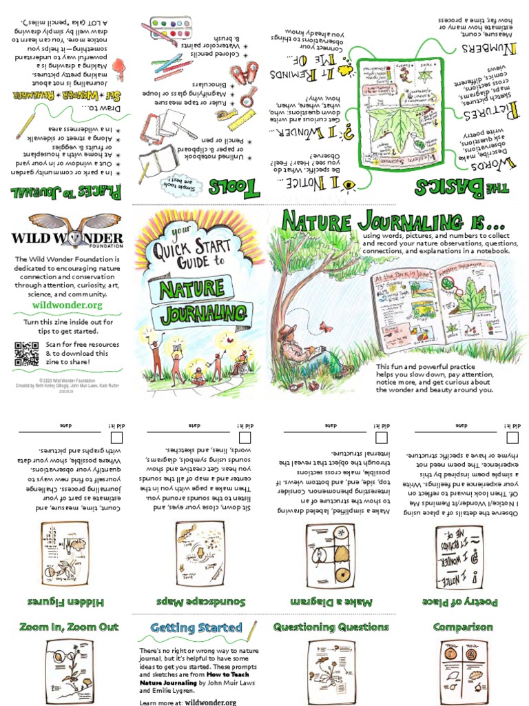 Nature Journal Zine | Download Free PDF | Poetry