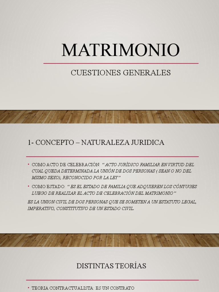 Conceptos y Teorías del Matrimonio | PDF | Compromiso | Matrimonio