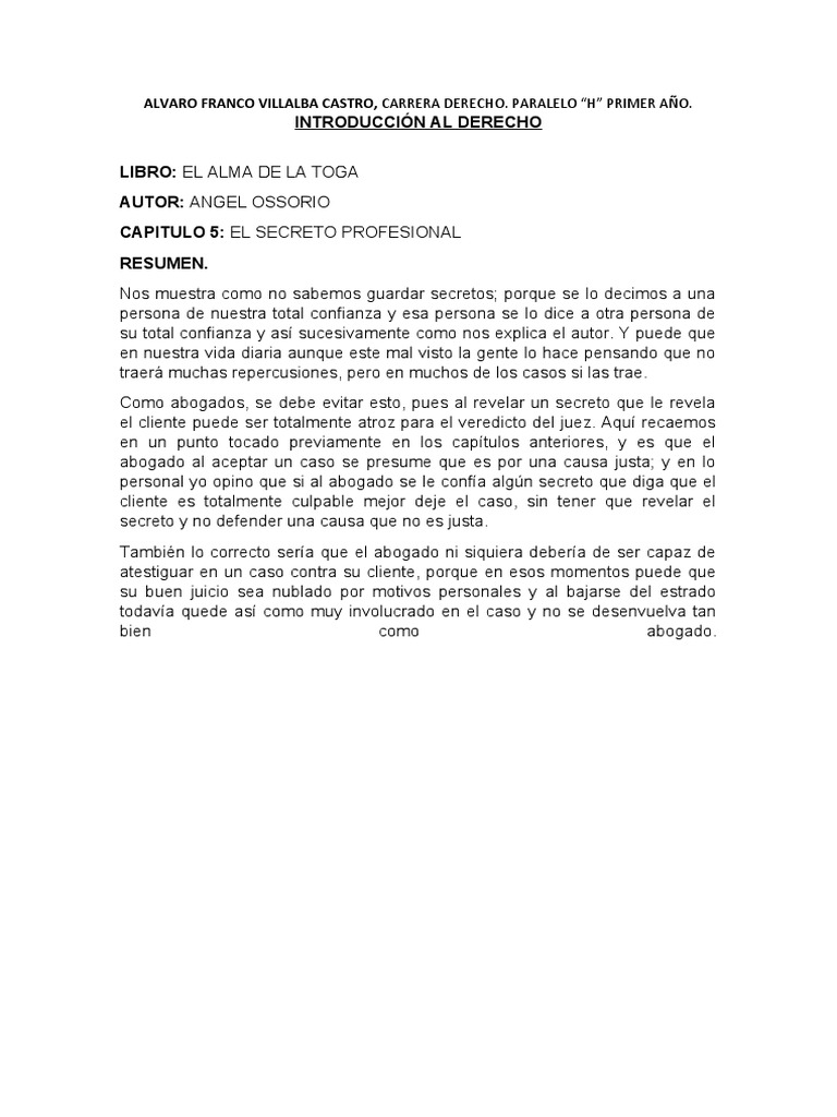 Resumen Capitulo 5 | PDF