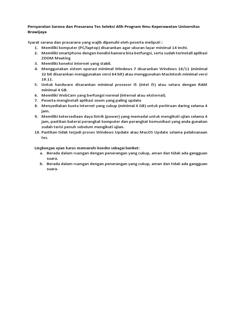 Petunjuk Teknis Seleksi SAP Ilmu Keperawatan | PDF | Bisnis | Teknologi & Rekayasa