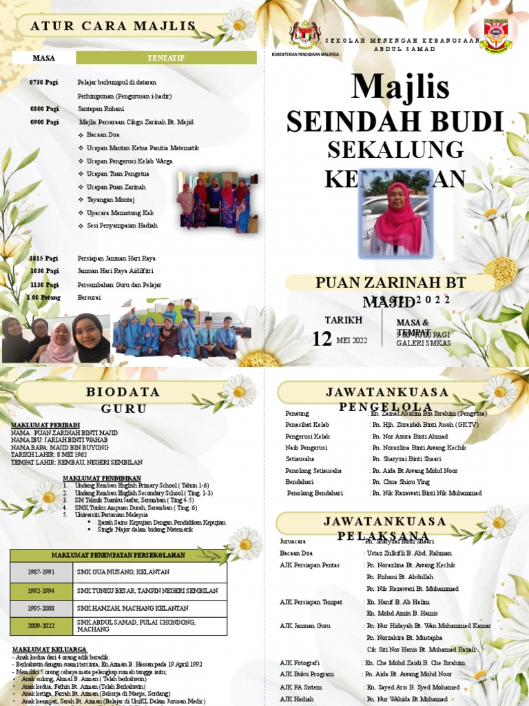 Buku Program Persaraan | PDF