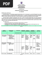 KRA5-PTA-Action Plan SY2022-2023 Sample | PDF