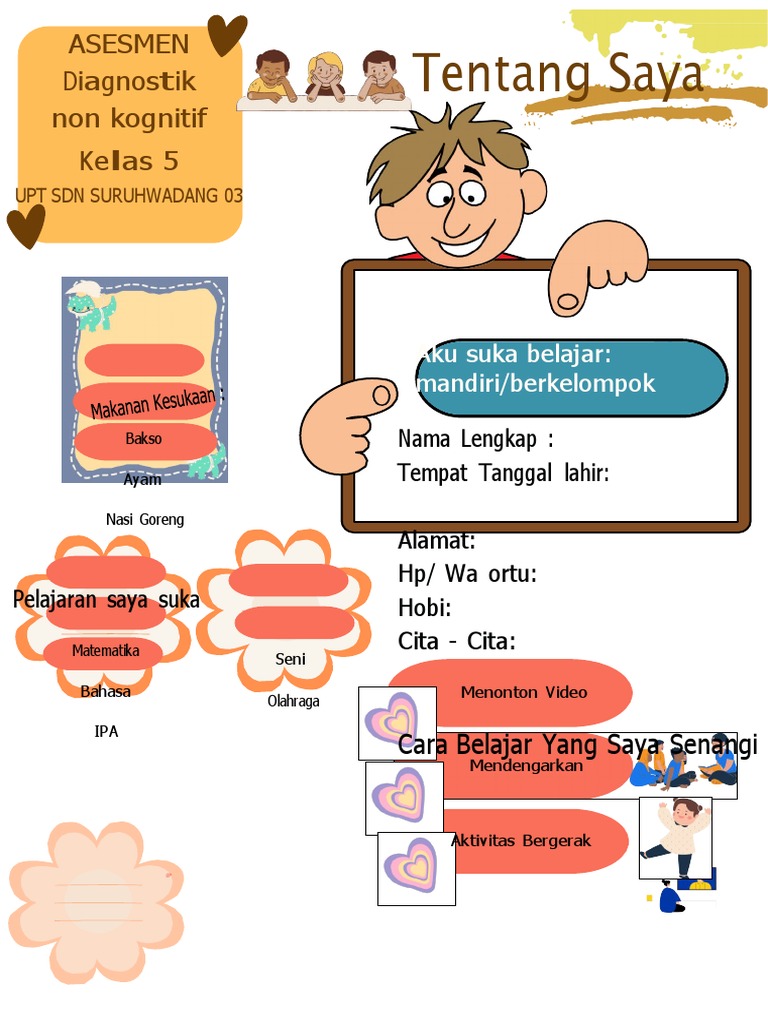 Asesmen Diagnostik Non Kognitif Kelas 5 Pdf