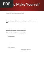 Accountability Self Examination Worksheet | PDF | Mental Health ...