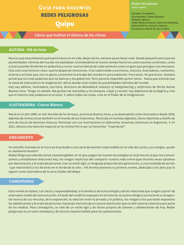 GUIA Redes Peligrosas | PDF