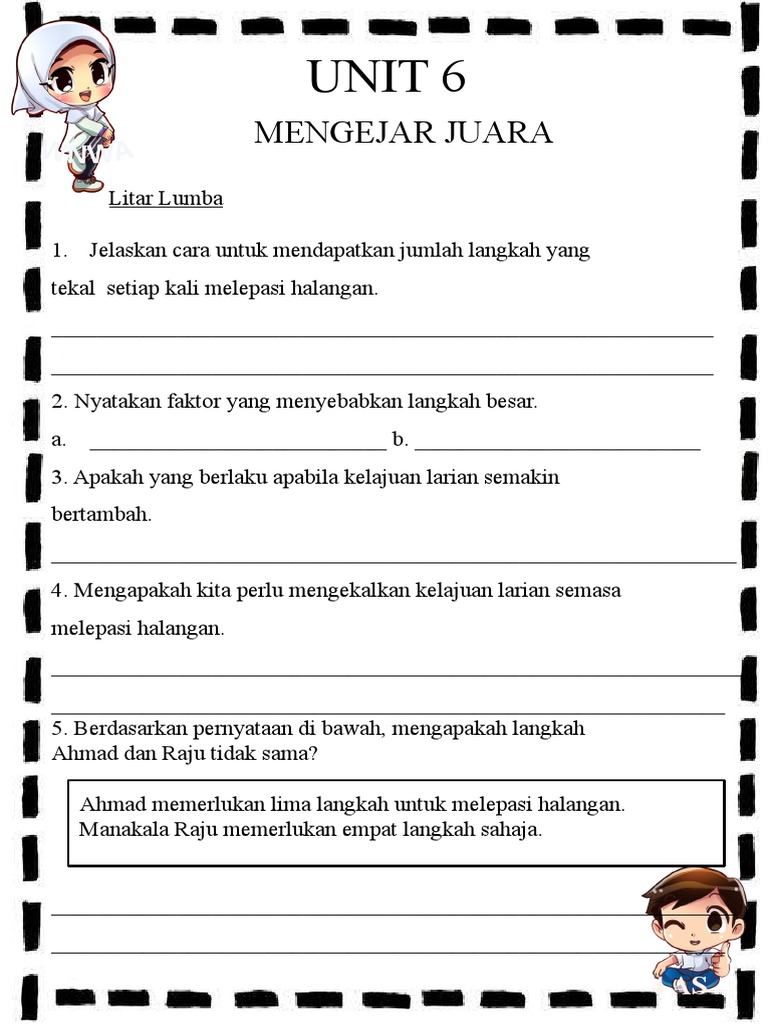 Unit 6 Asas Berlari | PDF