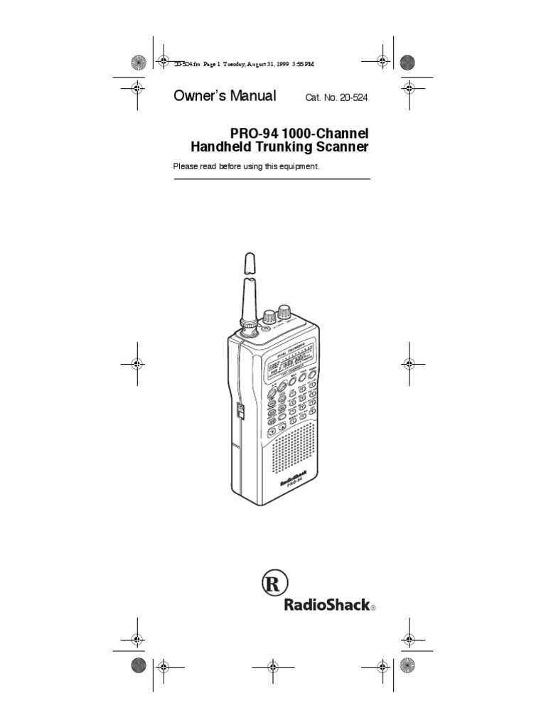 Pro 94 Manual | Download Free PDF | Rechargeable Battery | Electrical ...