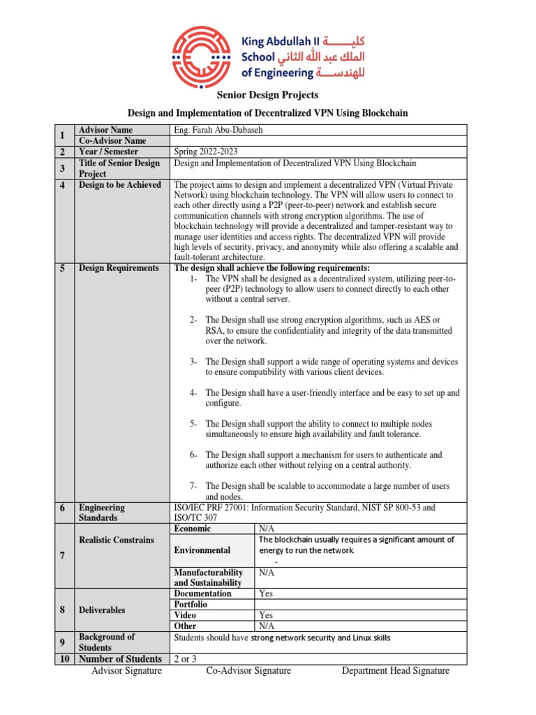 Eng. Farah. Spring 2022-2023design and Implementation of Decentralized ...