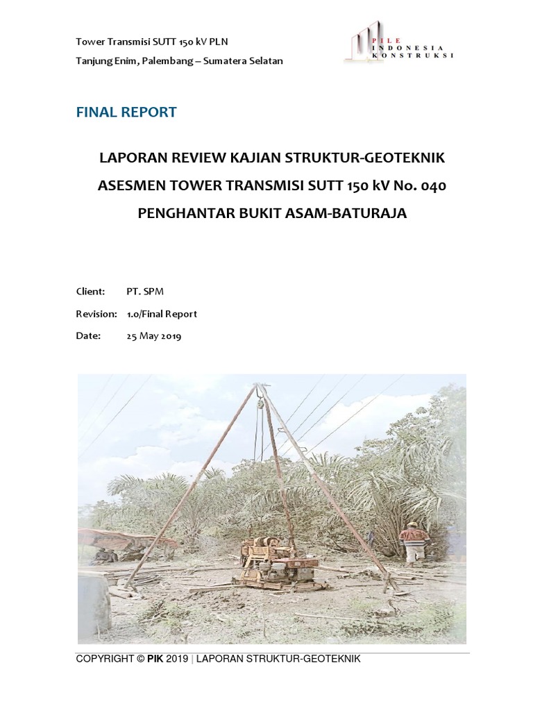 Lampiran (Laporan Review Kajian Struktur) | PDF