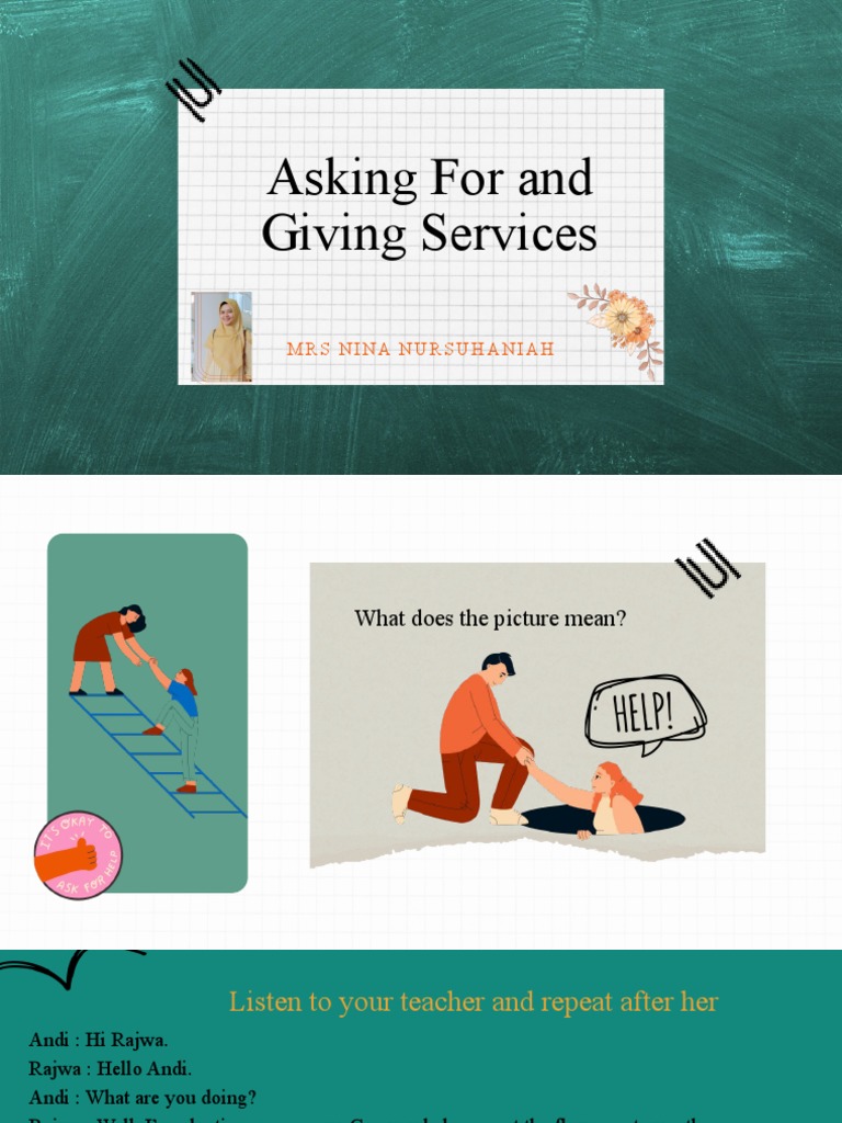 Asking For and Giving Services | PDF