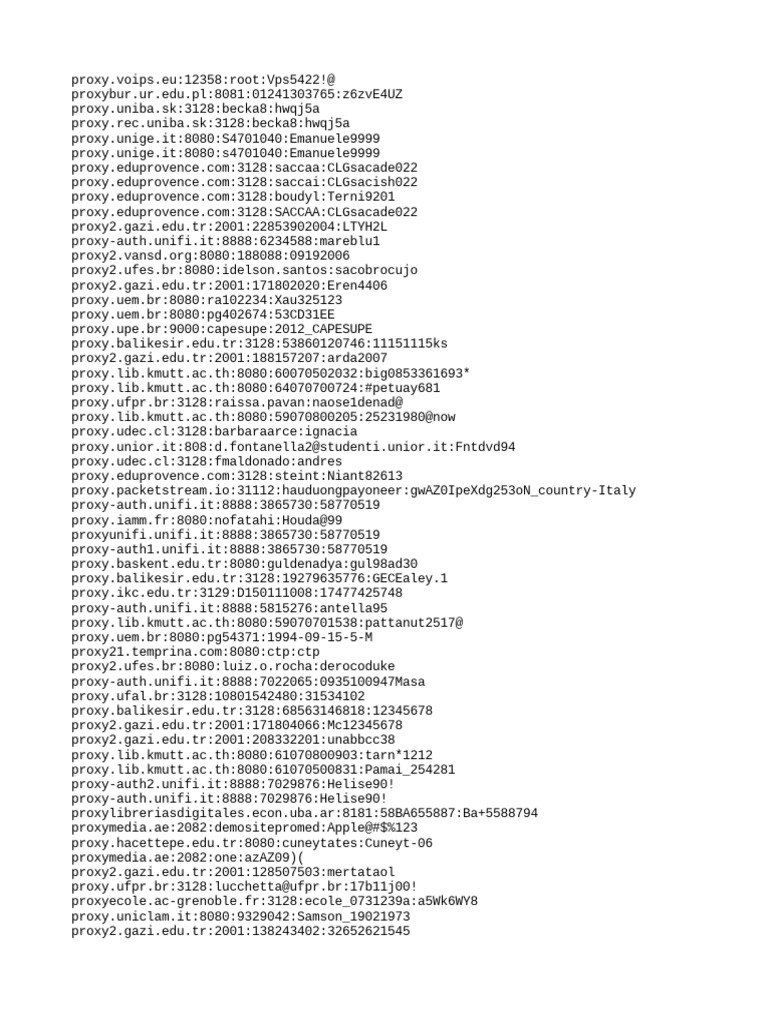 Proxies | PDF | Technology & Engineering