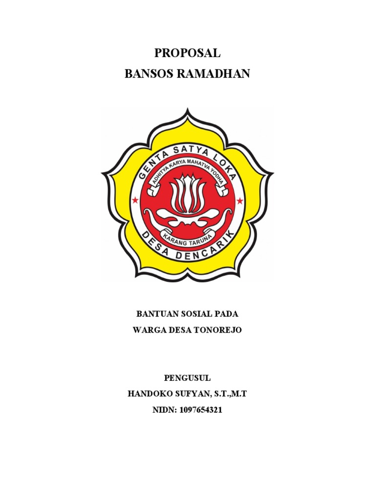 Proposal Kegiatan Bindo | PDF