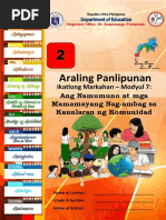 Q4 AP2 Serbisyong Kasapi NG Komunidad | PDF