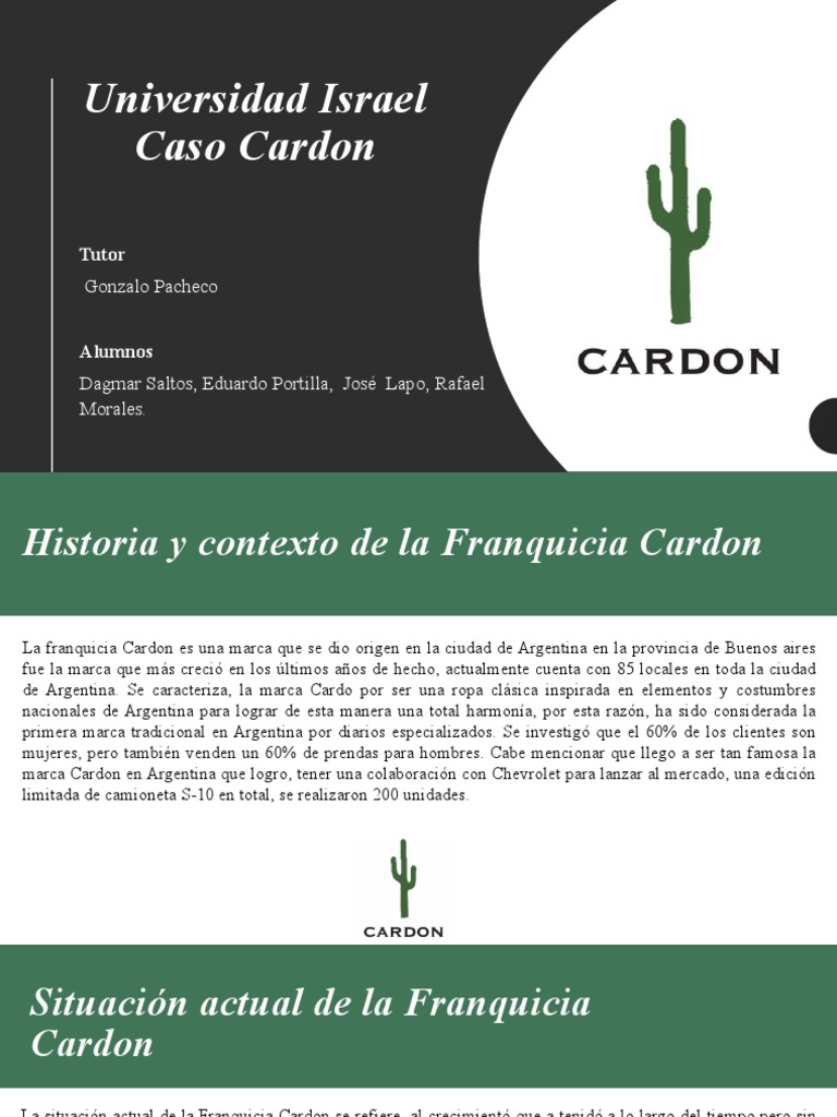 Caso Cardon | PDF | Marca | Publicidad
