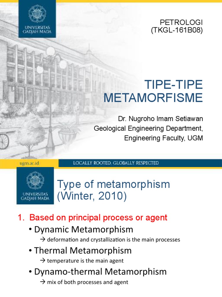 03 Tipe Metamorfosa - RSZ | PDF | Rock (Geology) | Geological Processes