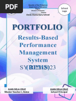 Free Rpms Template Blue 2023 | PDF | Learning | Curriculum