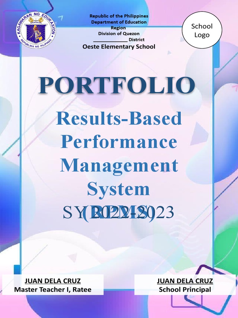 MT E RPMS PORTFOLIO Design | PDF | Learning | Mentorship