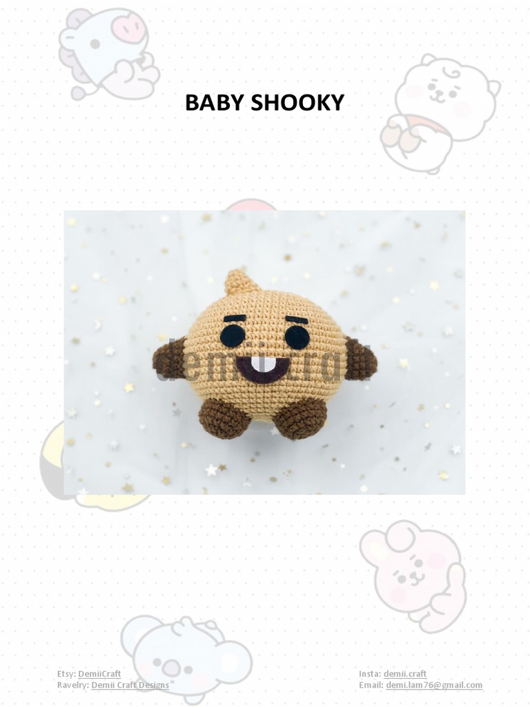 Baby Shooky | PDF | Crochet | Figured Fabrics