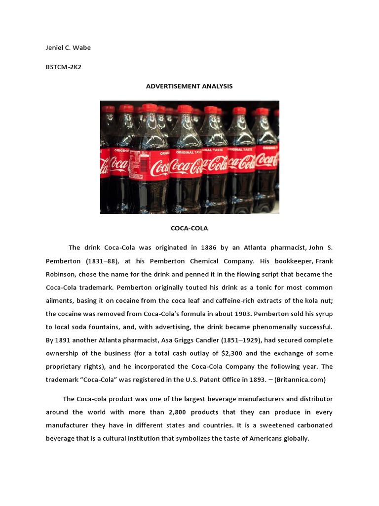 Advertisement Analysis | PDF