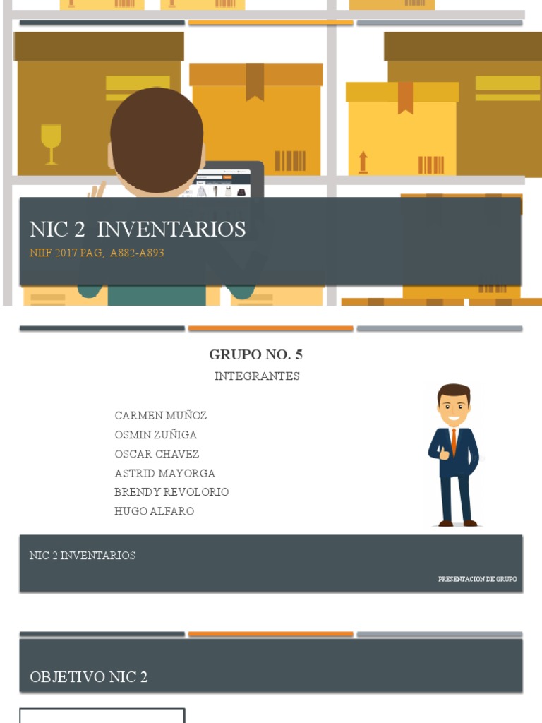 Guía NIC 2: Tratamiento de Inventarios | PDF | Inventario | normas ...