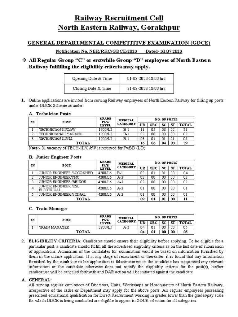1690788829339-GDCE Notification 2023 | PDF