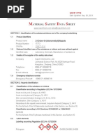 Kay 5 Sanitizer 520151SDS | PDF | Toxicity | Dangerous Goods