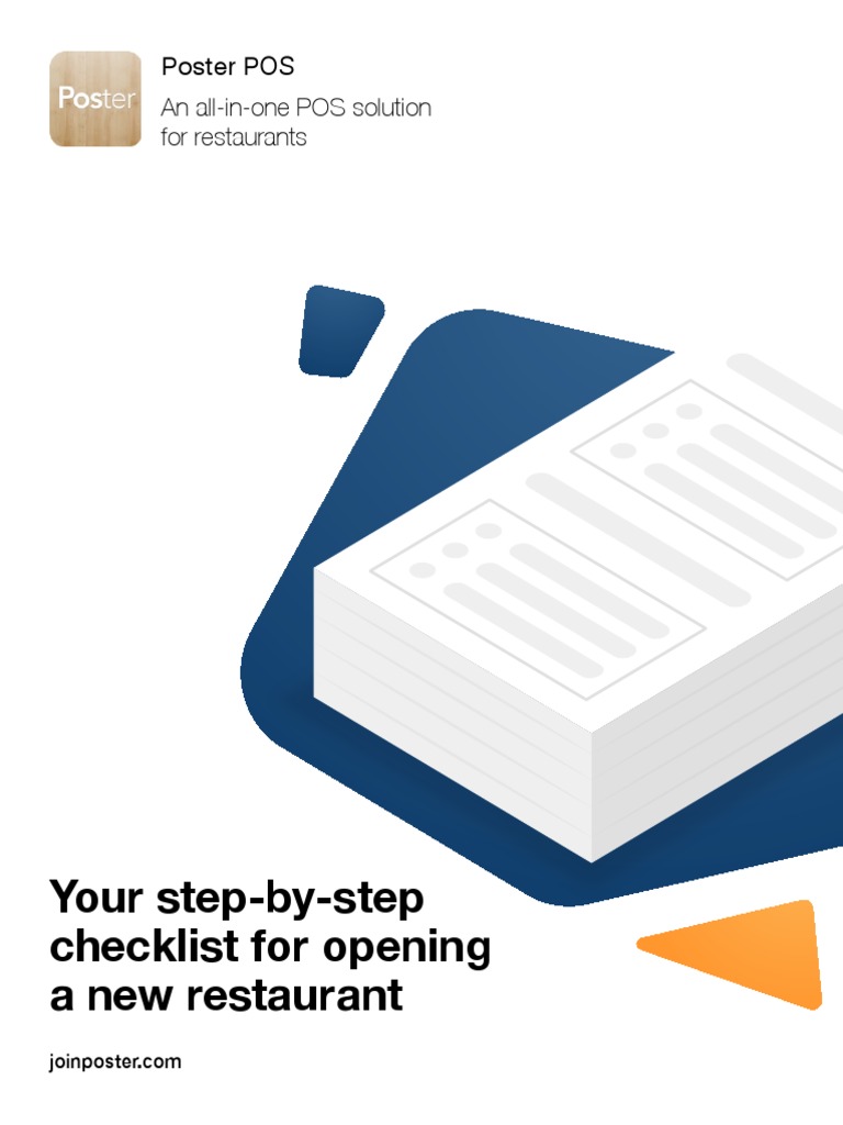 Restaurant Checklist Poster POS | PDF | Point Of Sale | Restaurants
