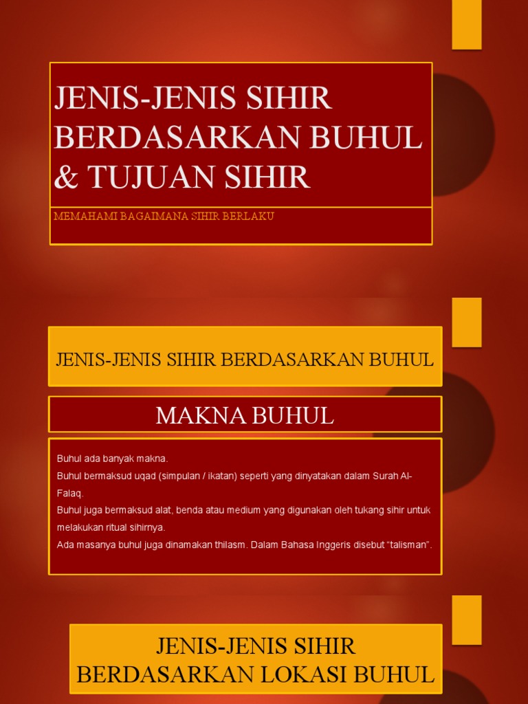 Jenis-Jenis Sihir | PDF