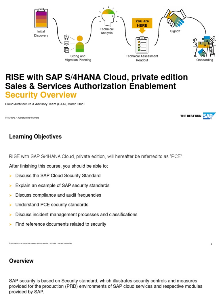 4.2RISE PCE CAA Security - Overview - Wave4 | PDF