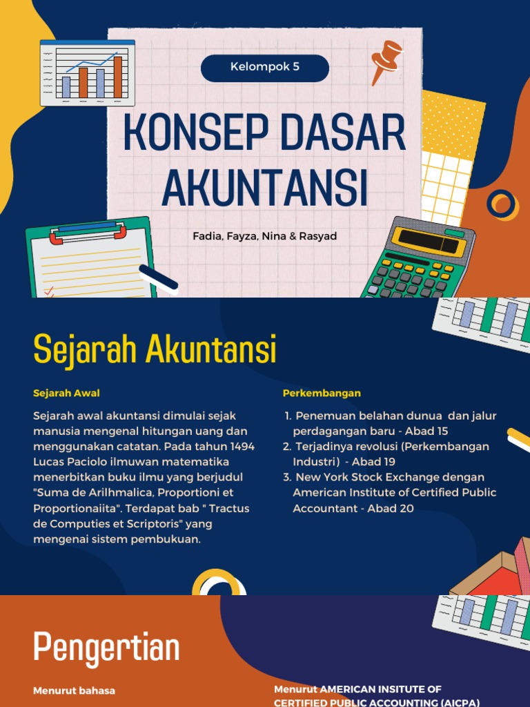 Kelompok 5 - Konsep Dasar Akuntansi | PDF