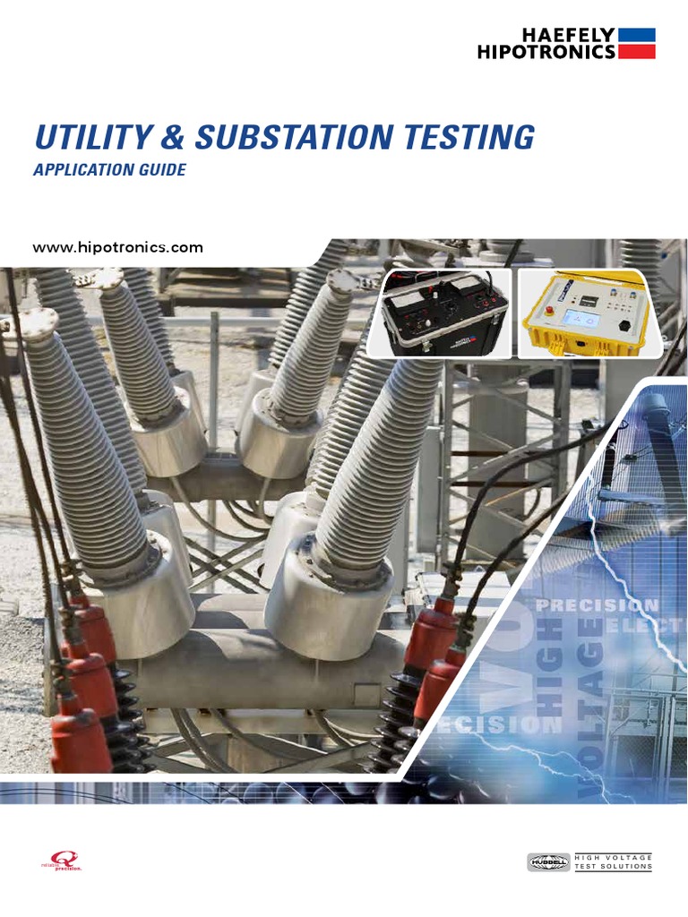 Utility & Substation Testing | PDF