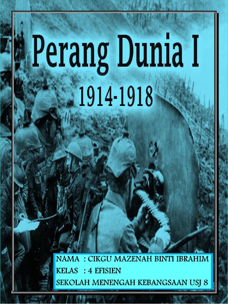Contoh Folio Tingkatan 4 (Perang Dunia) | PDF