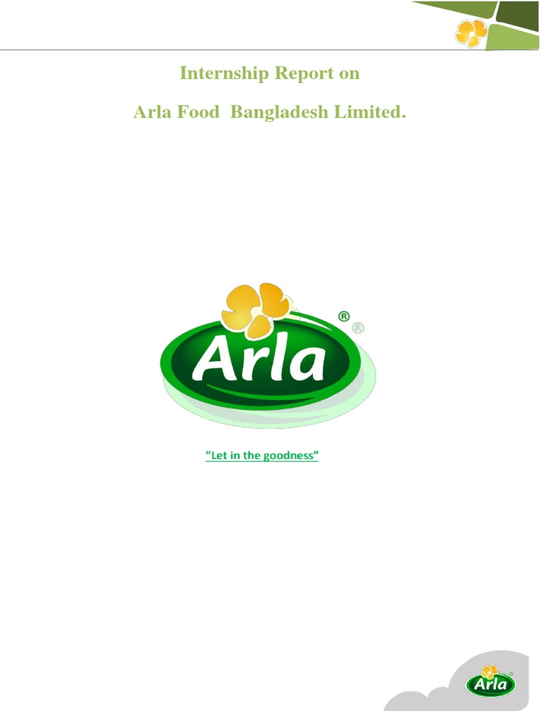 (Dspace) Arla Foods Bangladesh Limited | PDF | Economies | Business ...