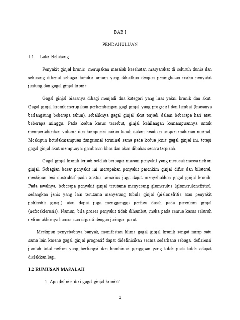 Bab 1 GGK | PDF