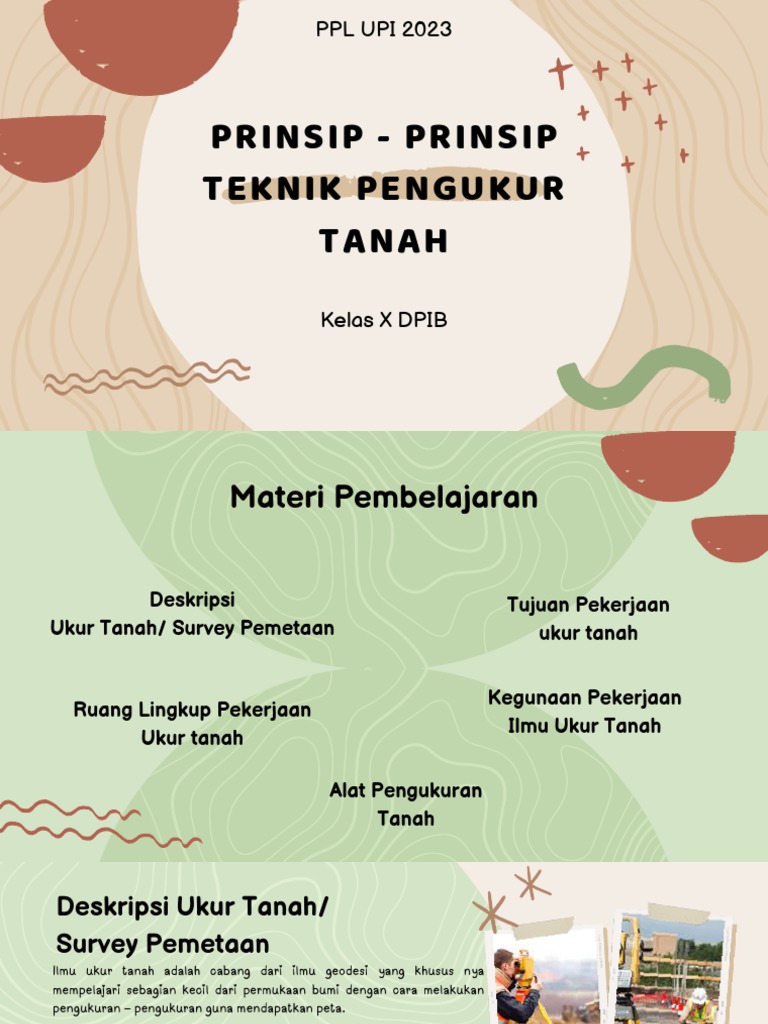 Prinsip - Prinsip Ukur Tana | PDF