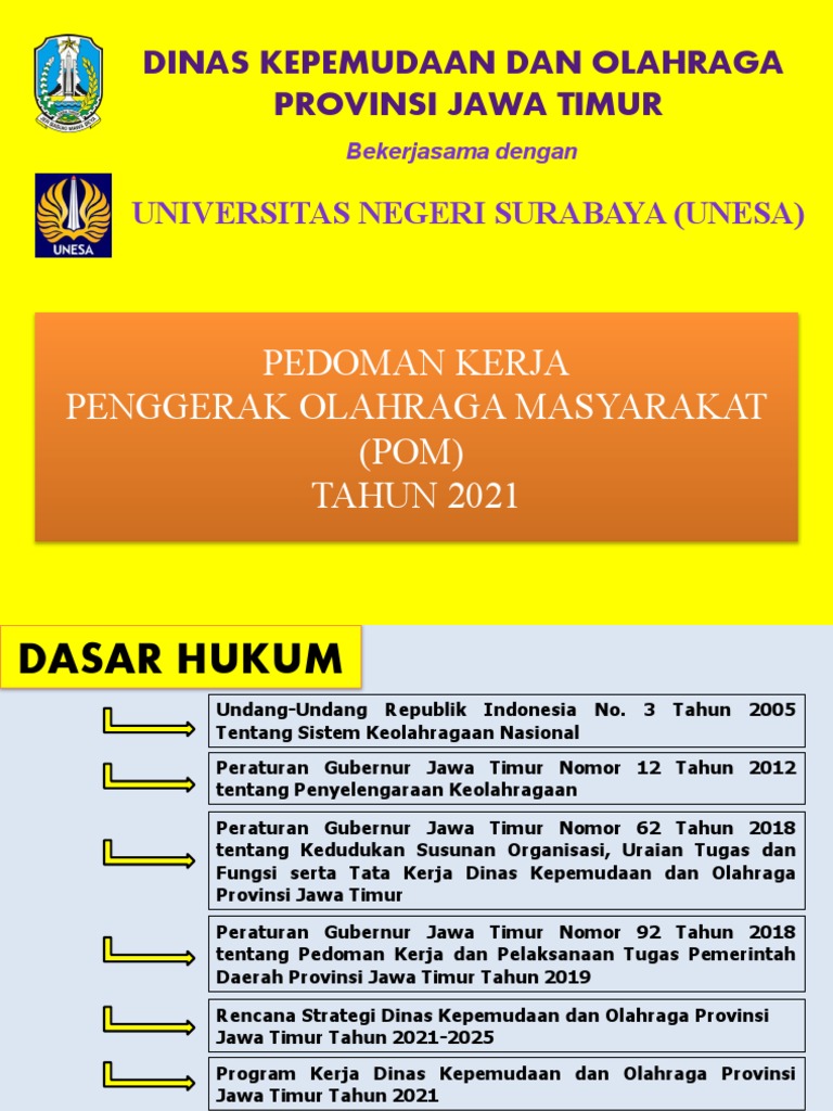 Paparan Pom - Pedoman Kerja | PDF