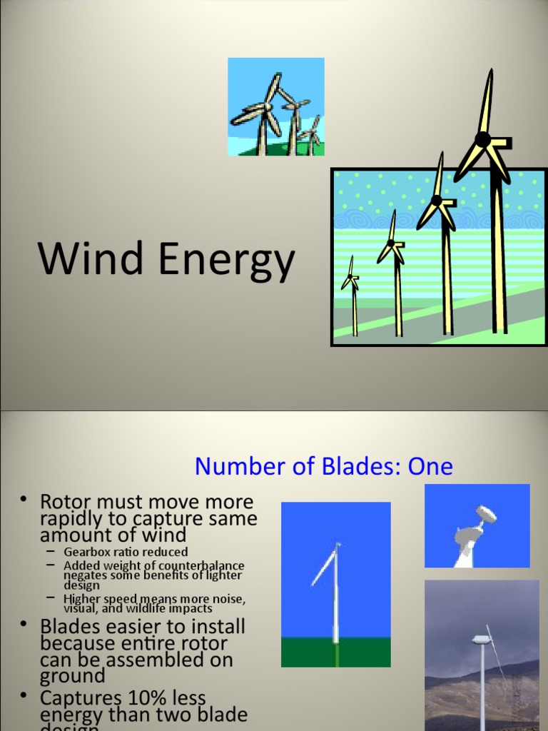 Wind Energy | PDF | Turbine | Wind Turbine