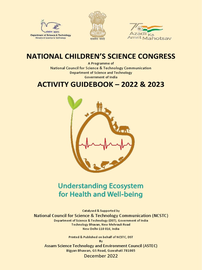 Activity Guidebook - NCSC - 2022-23 | Download Free PDF | Ecosystem ...