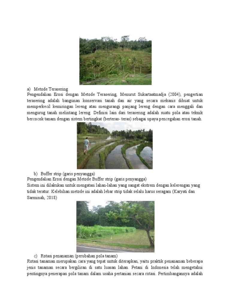 Metode Terasering | PDF