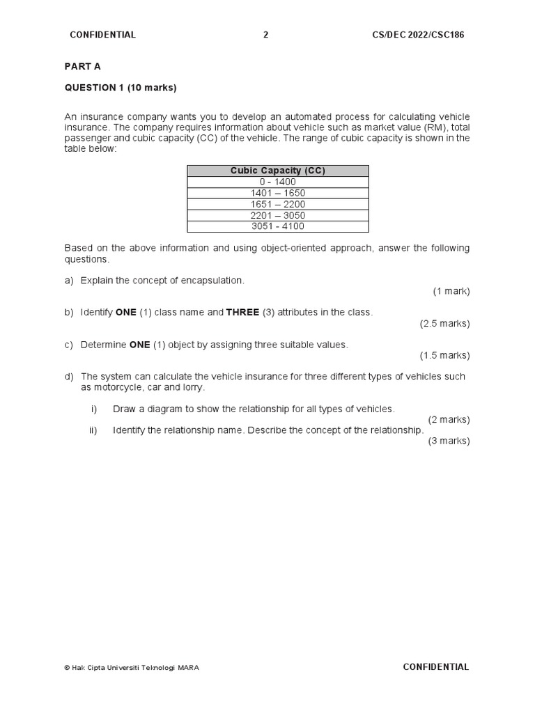 Csc186 Test Revision Pdf Class Computer Programming Constructor Object Oriented