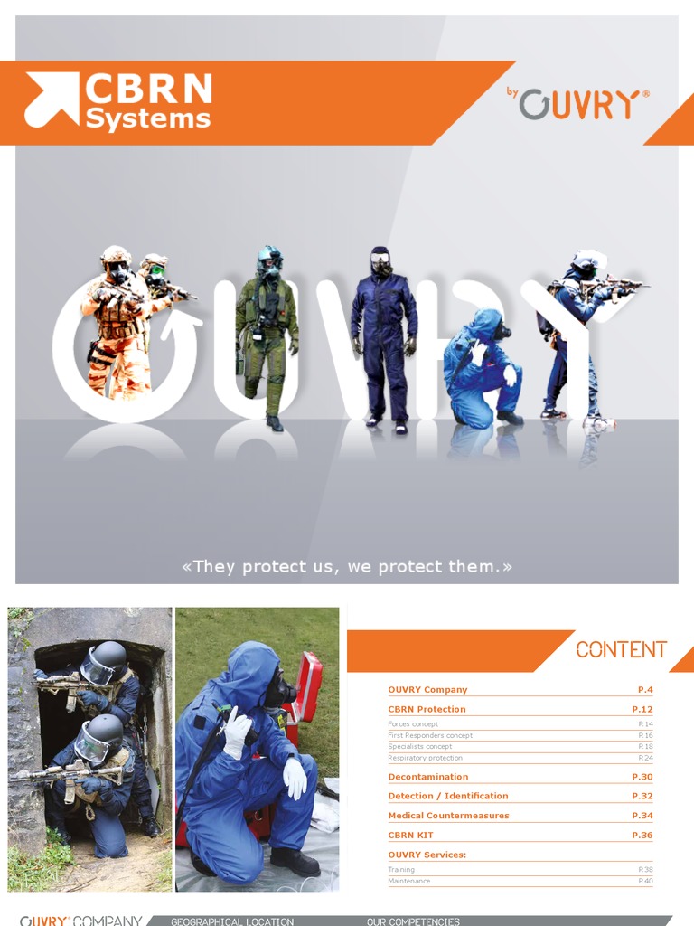 Catalogue OUVRY 2018 - EN | PDF | Cbrn Defense | Safety