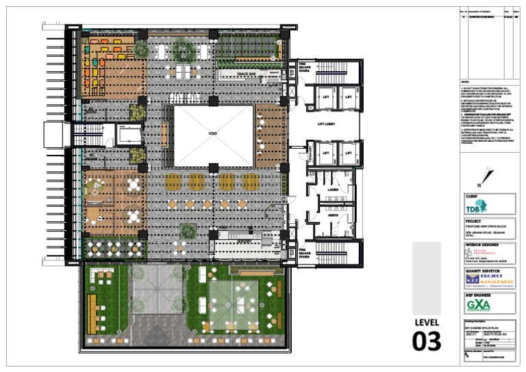 2021 - 17.PS.03.100 Sky Garden Space Plan | PDF | Architectural Design ...