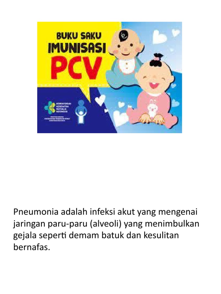 Materi PCV Imunisasi | PDF