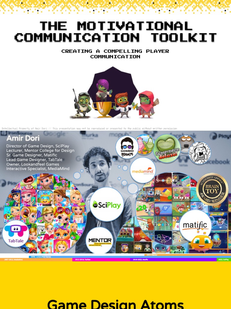The Motivational Communication Toolkit (Amir Dori) | PDF