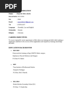 Industrial Attachment Letter | PDF
