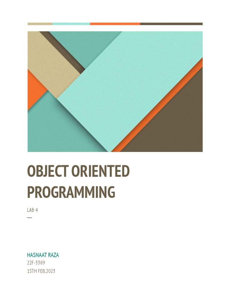 Lab Task Pdf Computer Programming Software Engineering