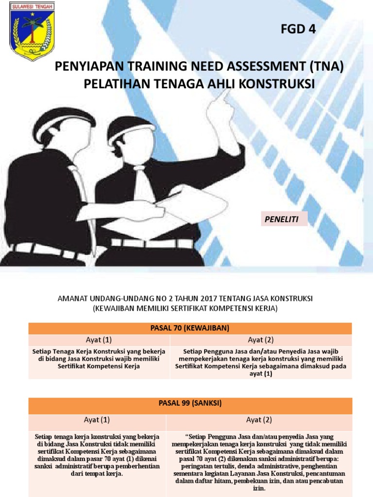 Presentasi FGD4, Lap - Akhir - TNA | PDF