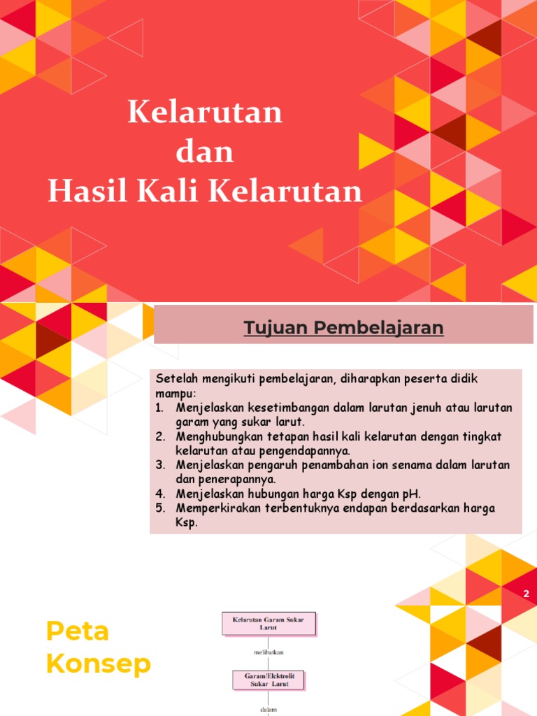 Kelarutan Dan Hasil Kali Kelarutan | PDF